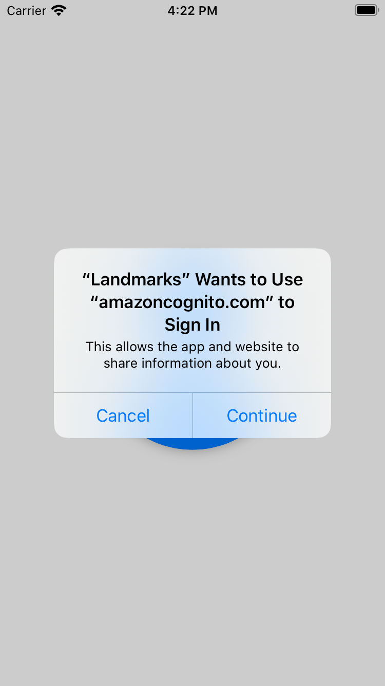 Create A User And Test Amplify Ios Workshop
